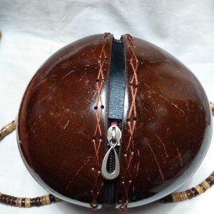 Bags | Coconut Shell Purse | Poshmark